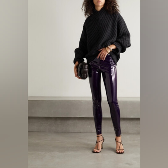 Commando | Pants & Jumpsuits | Commando Purple Patent Faux Leather ...